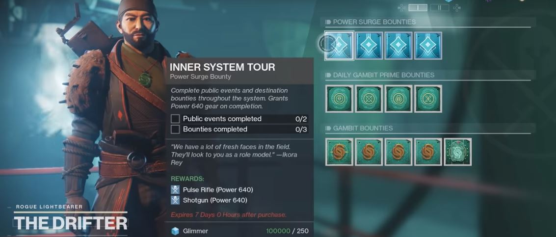 Big Changes Coming in the Season of the Drifter - Lords of Gaming