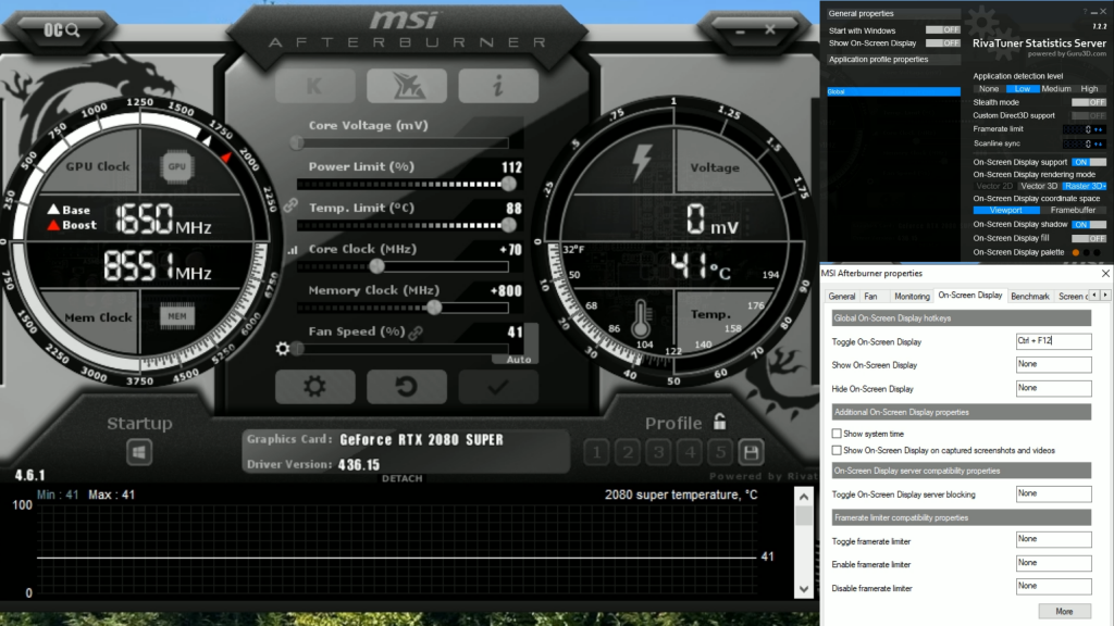 How to add an On Screen Display with MSI Afterburner - Lords of Gaming