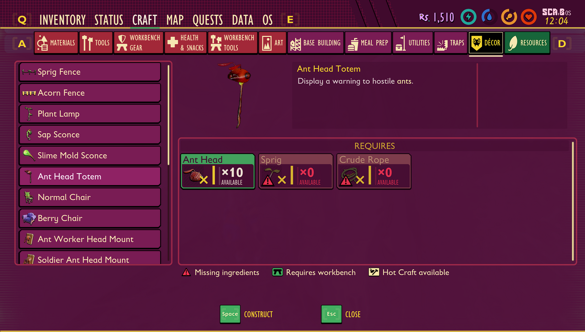 Ant Totem Recipe: Where to find it in Grounded - Lords of Gaming