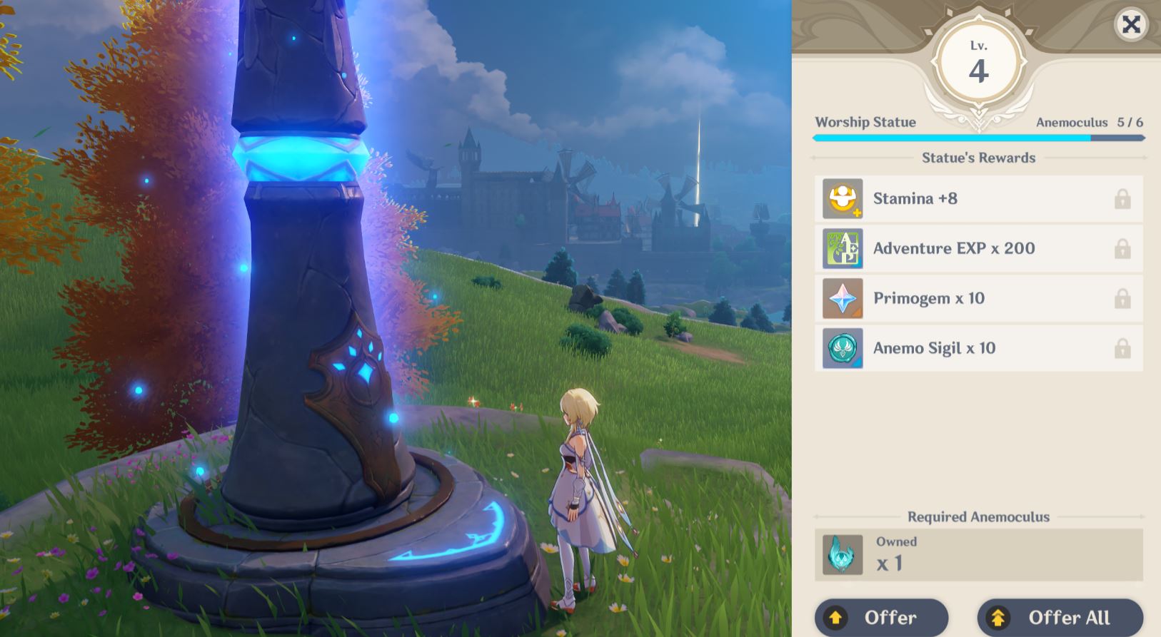 How To Upgrade Statue of the Seven in Genshin Impact - Lords of Gaming