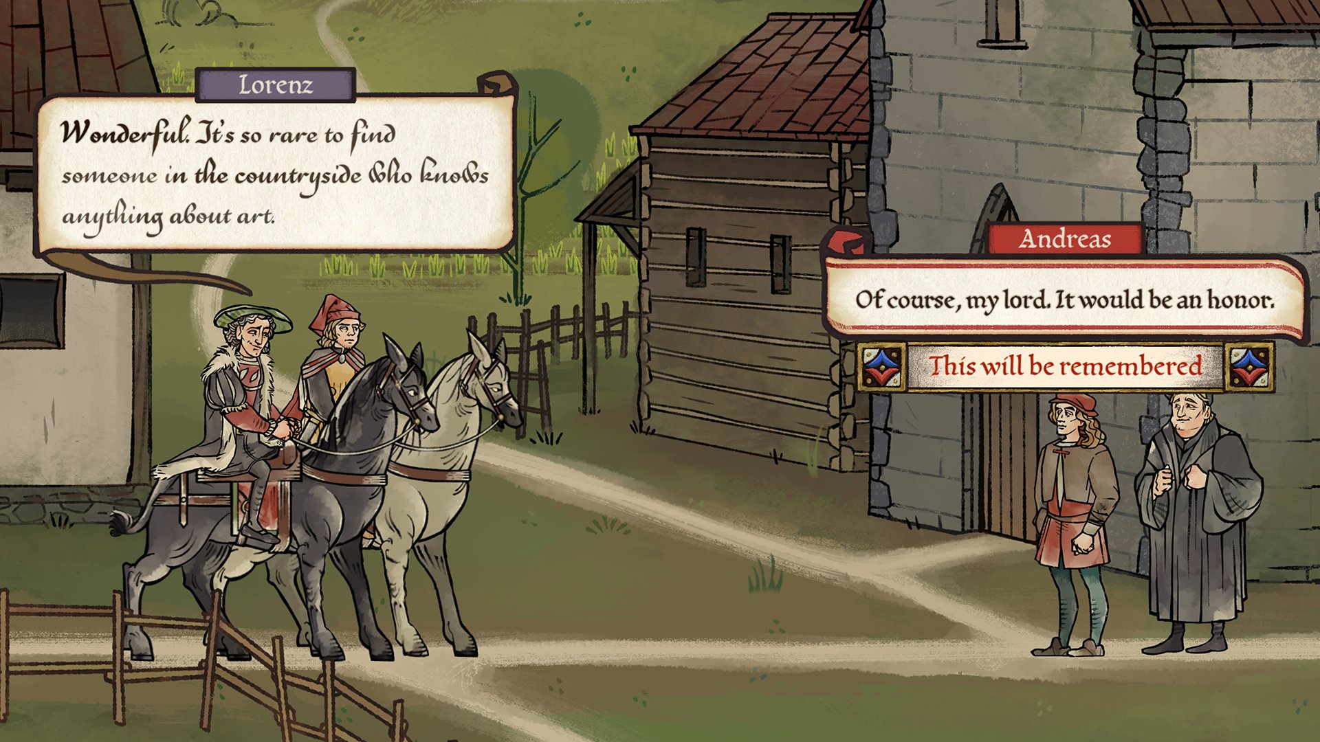 Pentiment Review - Only Murders in the Abbey - Lords of Gaming