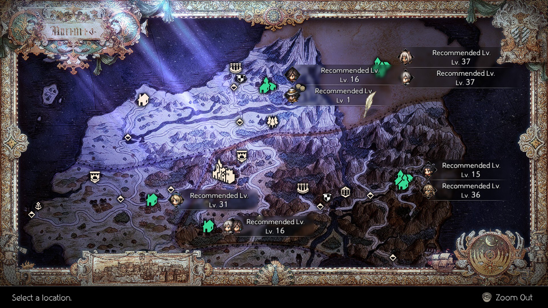 Octopath Traveler 2: All Normal Class Guild Locations - Lords of Gaming