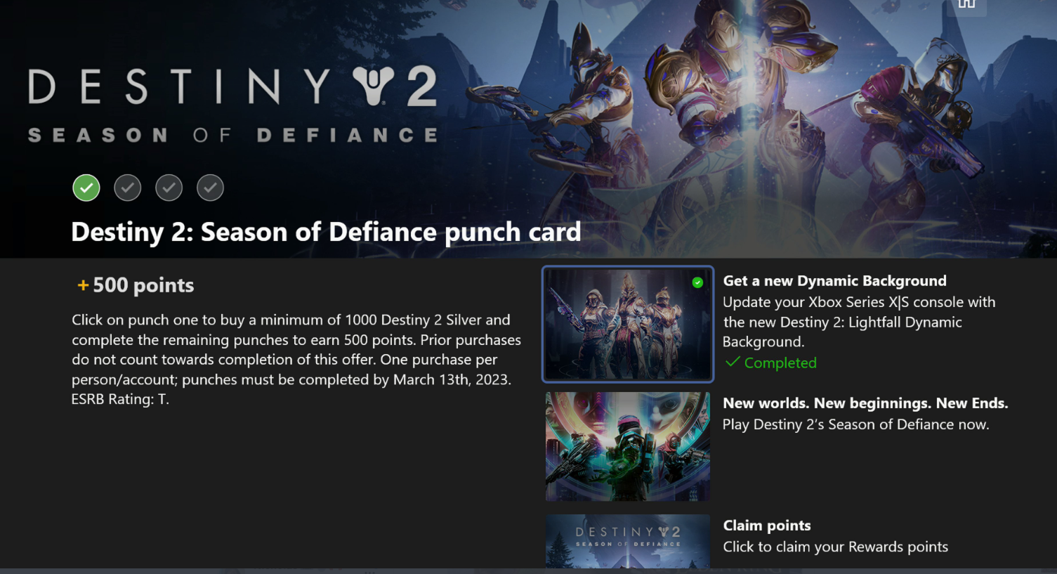 How To Claim The Destiny 2 Lightfall Dynamic Background On Xbox Series ...