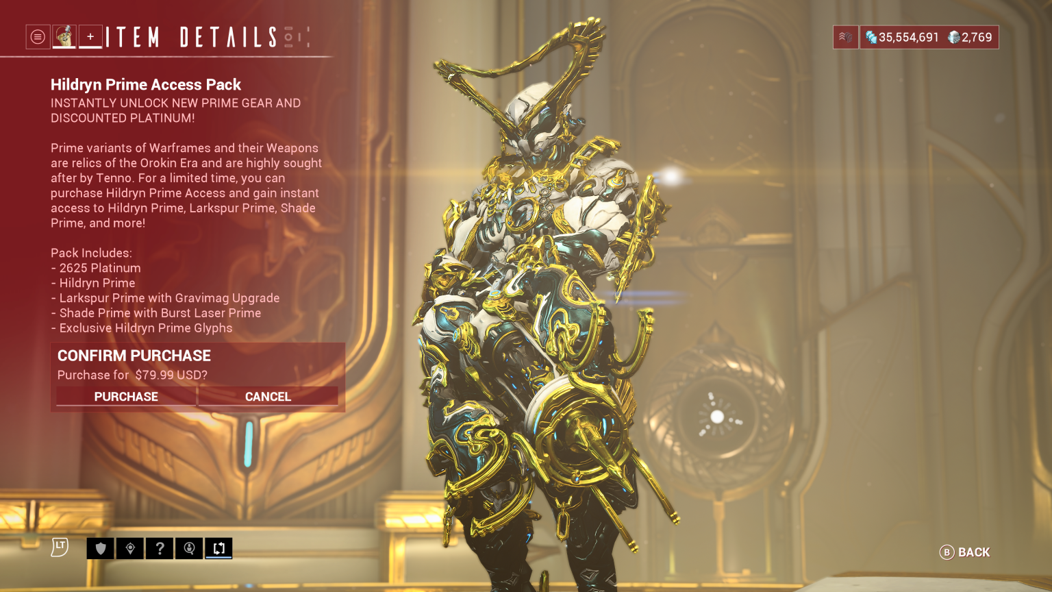 Warframe: Hildryn Prime Access Now Available - Lords of Gaming