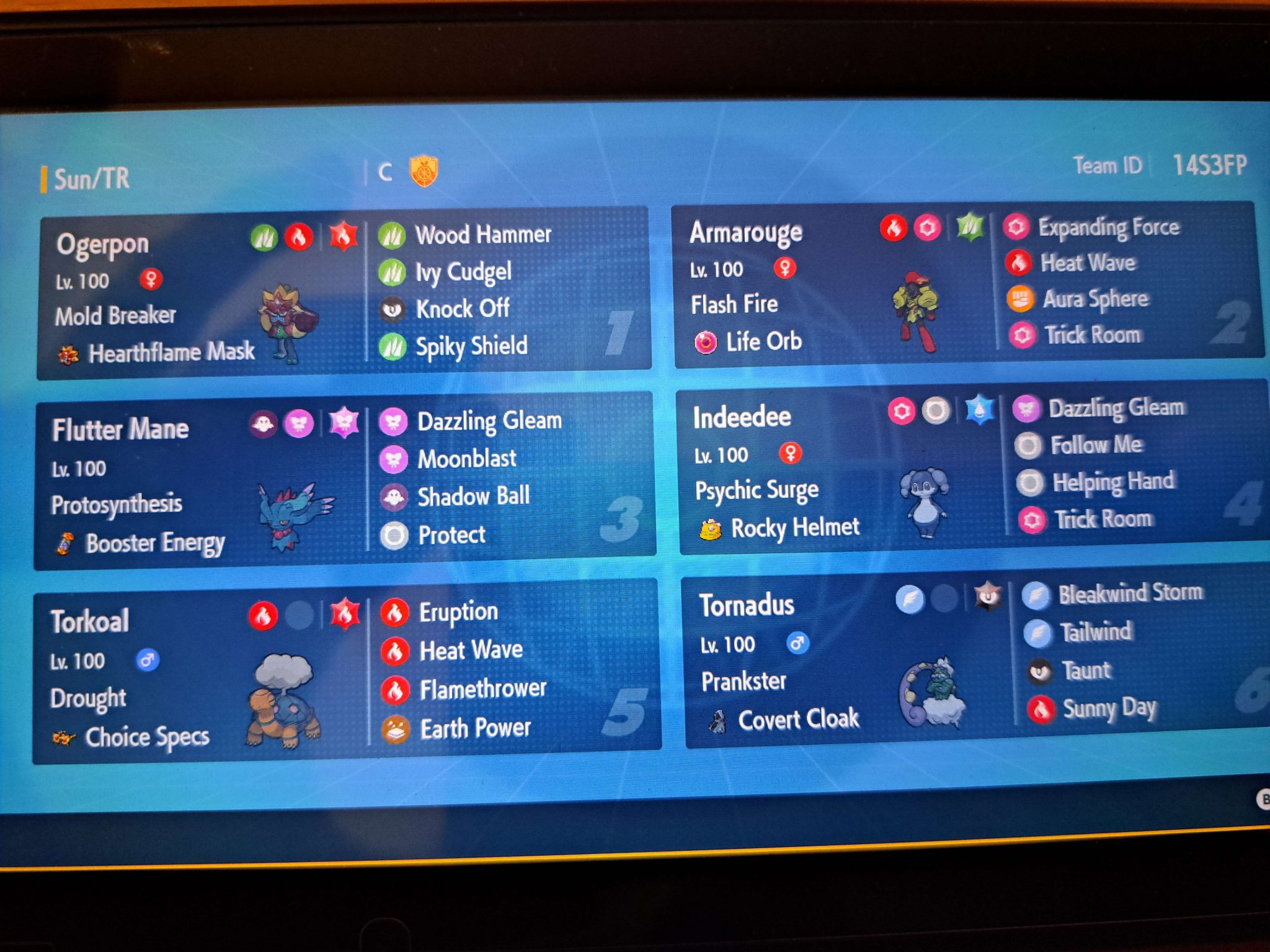 Pokemon Battle Team Setup: Sunny Trick Room - Lords of Gaming