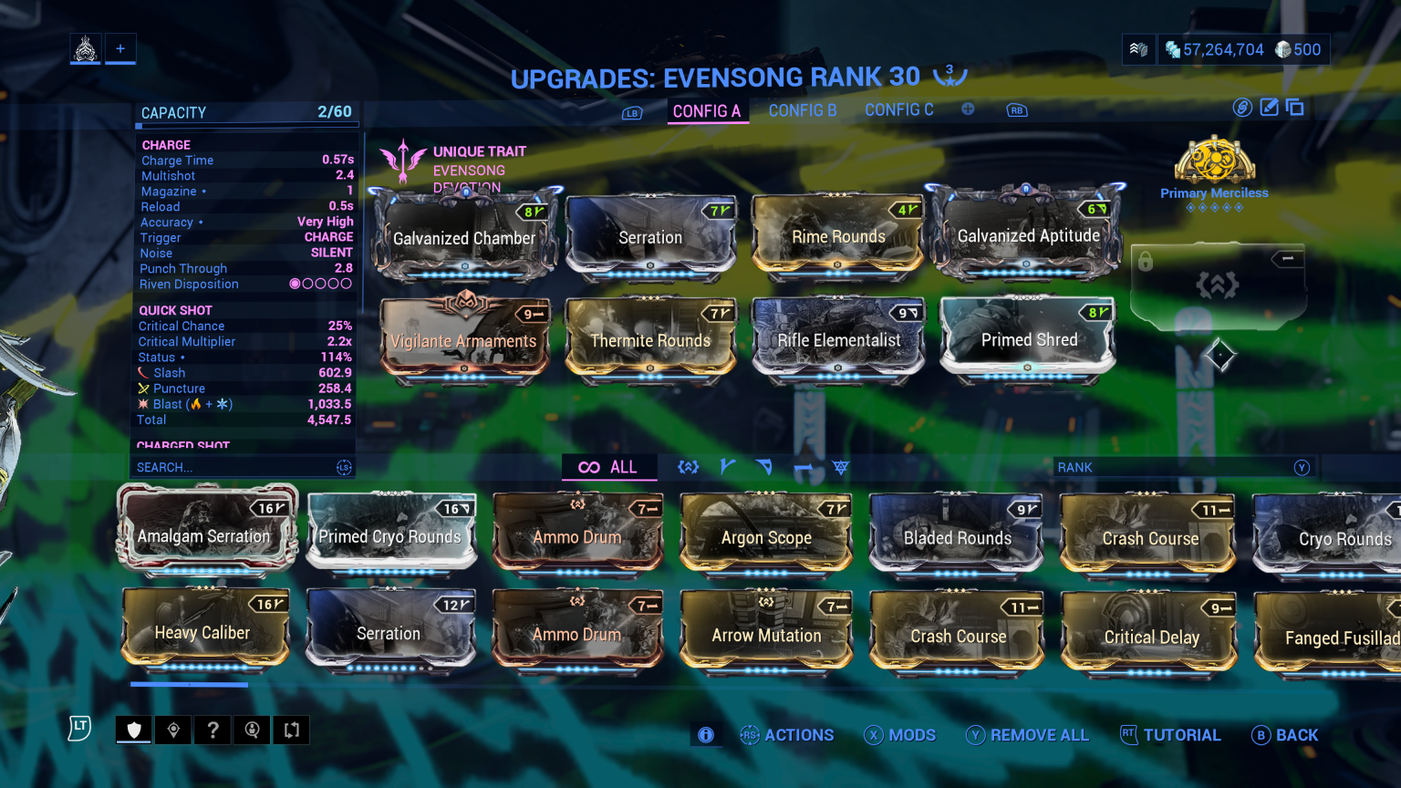 Warframe: Evensong Build and Impressions - Lords of Gaming