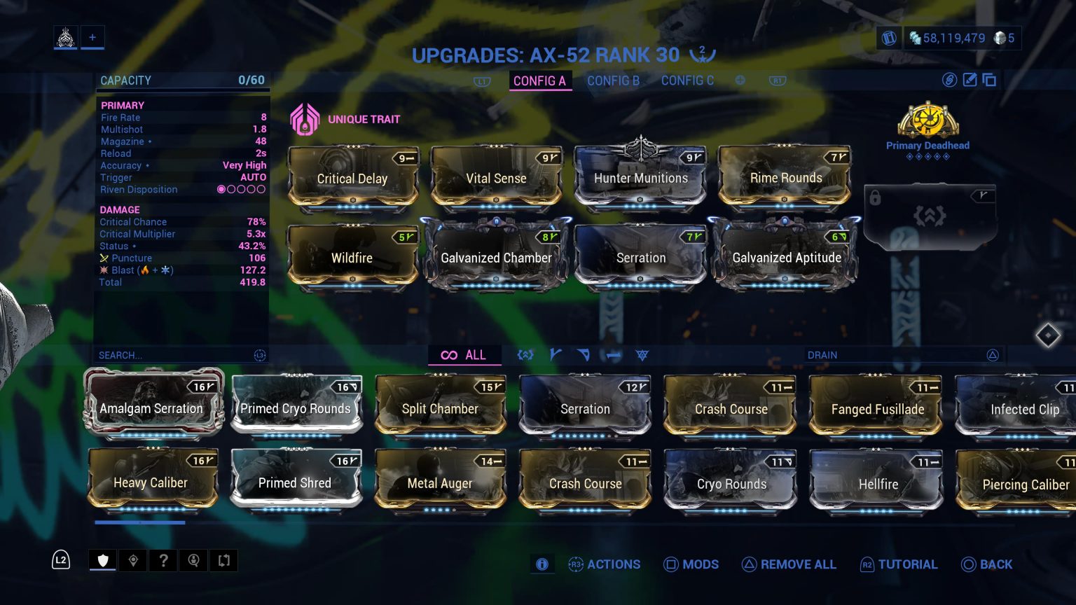 Warframe: AX-52 Build and Impressions - Lords of Gaming