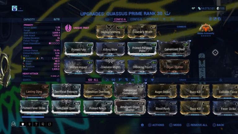 Warframe: Quassus Prime Build and Review - Lords of Gaming