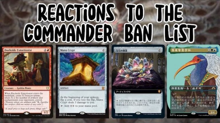 Magic The Gathering New Commander Brackets - Lords of Gaming