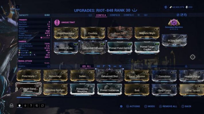 Warframe: Riot-848 Build and Review - Lords of Gaming