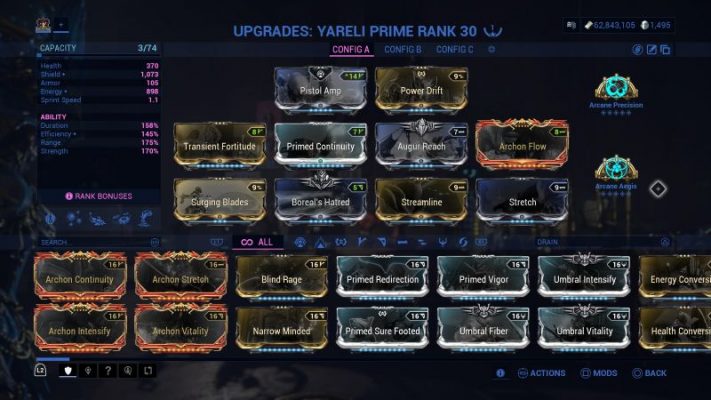 Warframe: Yareli Prime Build and Review - Lords of Gaming
