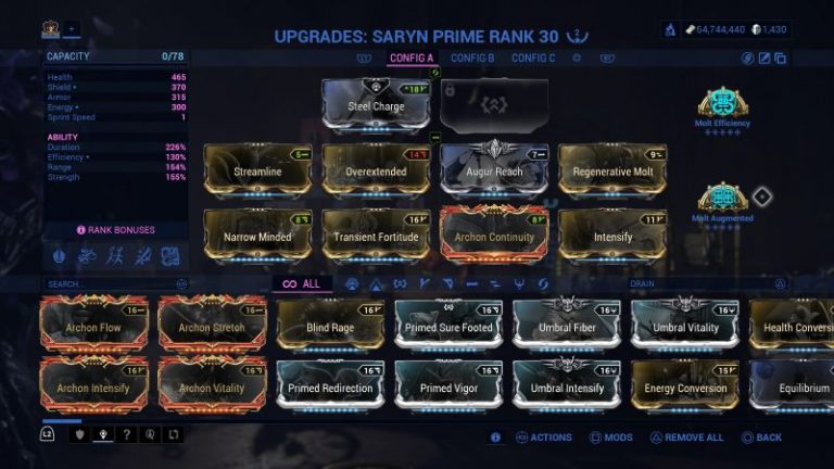Warframe: Saryn Prime Build Recommendations - Lords of Gaming