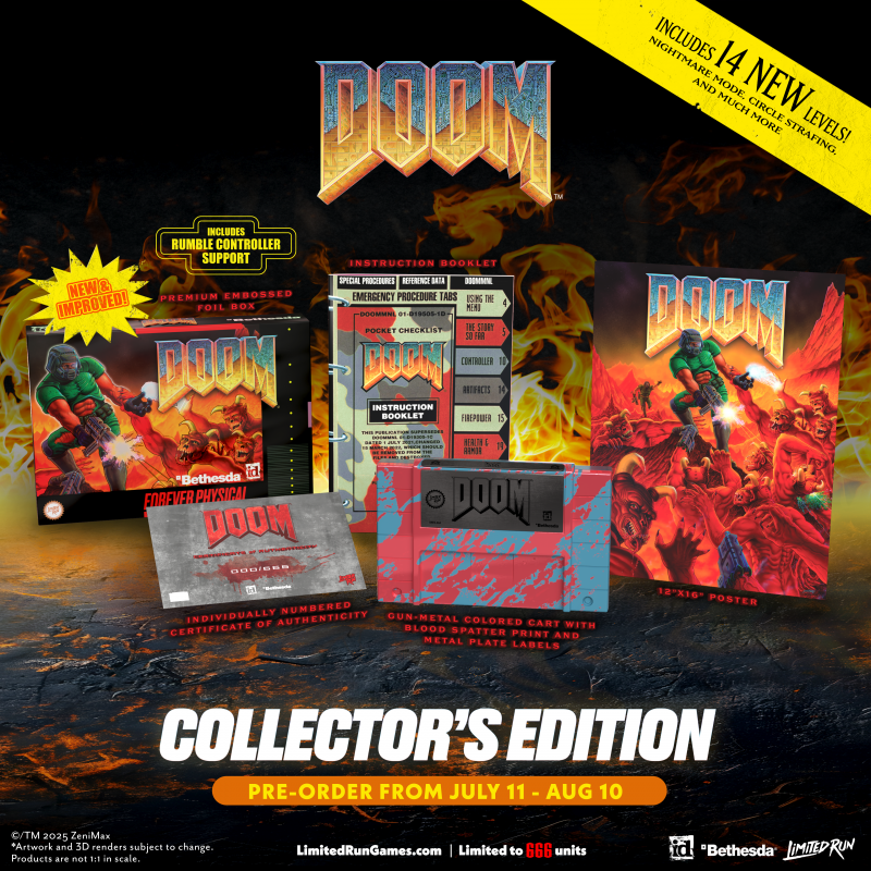 DOOM: Pre-Orders for Standard and Collector Editions of DOOM on the ...