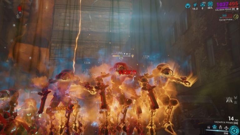 Warframe - Caliban Prime and Vadarya Prime Gas/Critical Build - Lords ...