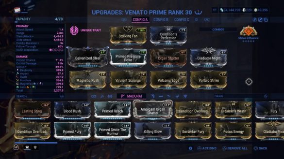 Warframe - Venato Prime Build and Review - Lords of Gaming
