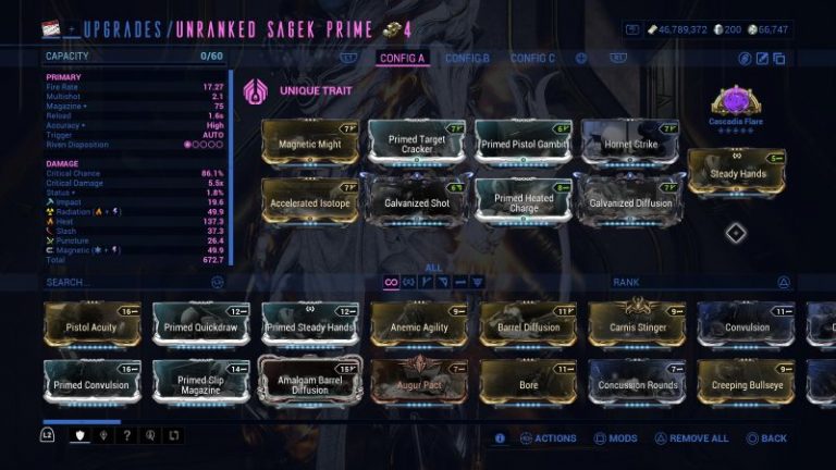 Warframe: Sagek Prime Build and Review - Lords of Gaming
