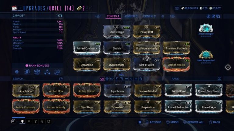 Warframe: Uriel Build and Review - Lords of Gaming